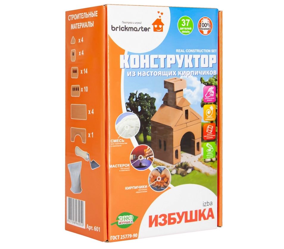Конструктор BRICKMASTER Избушка (37 деталей) купить в Москве, цена
